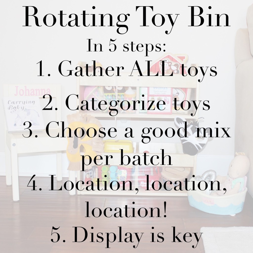 How to Create a Rotating Toy Bin for Toddlers - Oh Happy Play