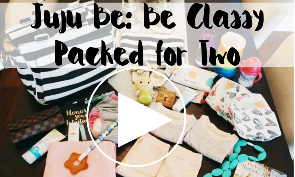 JuJu Be: Be Classy Packed for Two Toddlers for On the Go Activities