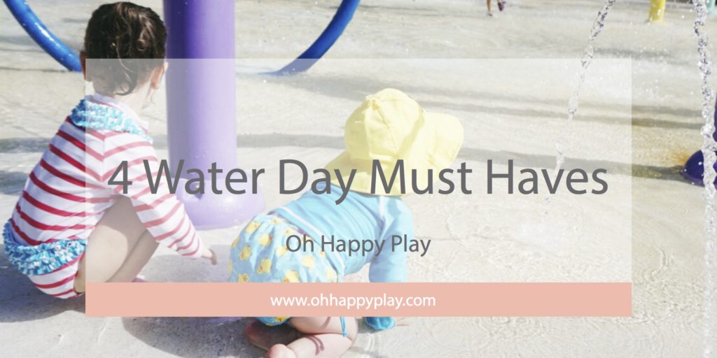 4 Splash Pad Day Must Haves for Little Kids for Warm Days