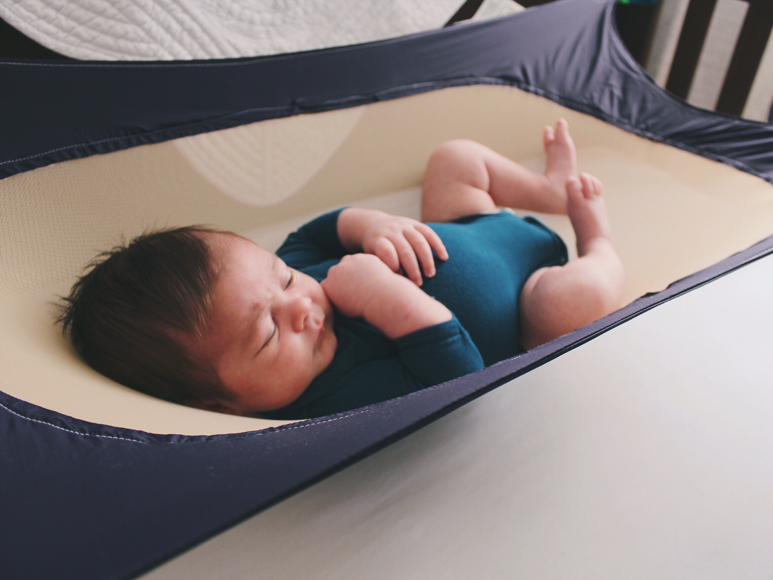 The Most Innovative Infant Sleeper On The Market: Crescent Womb - Oh ...