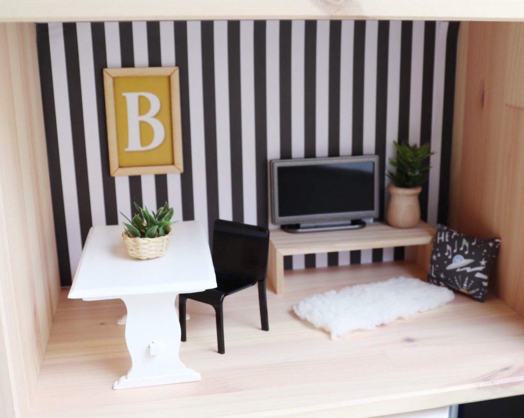 Easy Tutorial Creating A Custom Dollhouse - Oh Happy Play
