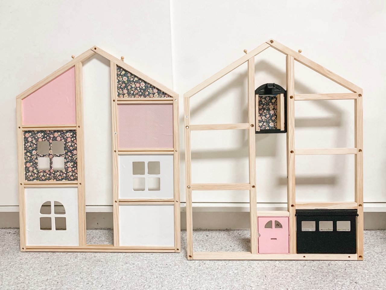 Easy DIY Dollhouse Makeover Using a Melissa and Doug Dollhouse