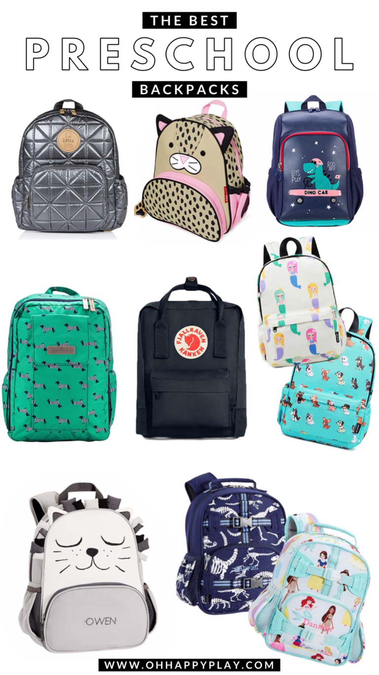 The Best Preschool Backpacks For Back To School Time - Oh Happy Play