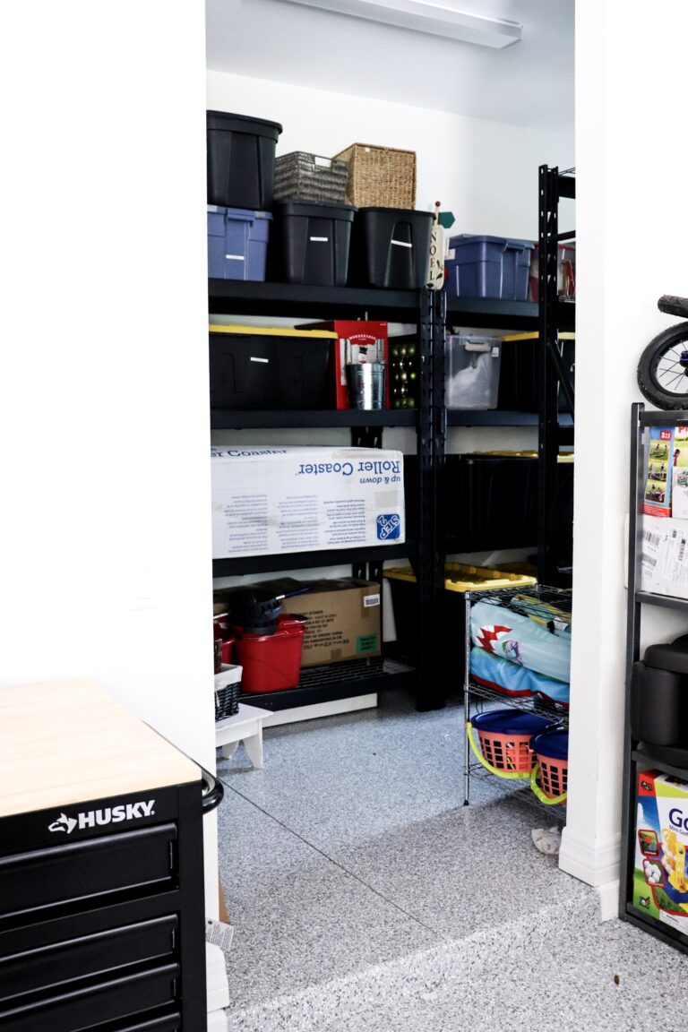 Functional Garage Organization Ideas For Parents - Oh Happy Play