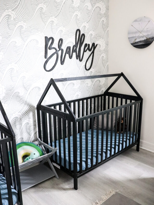 Instructions for a DIY House Frame Crib for Babies - Oh Happy Play