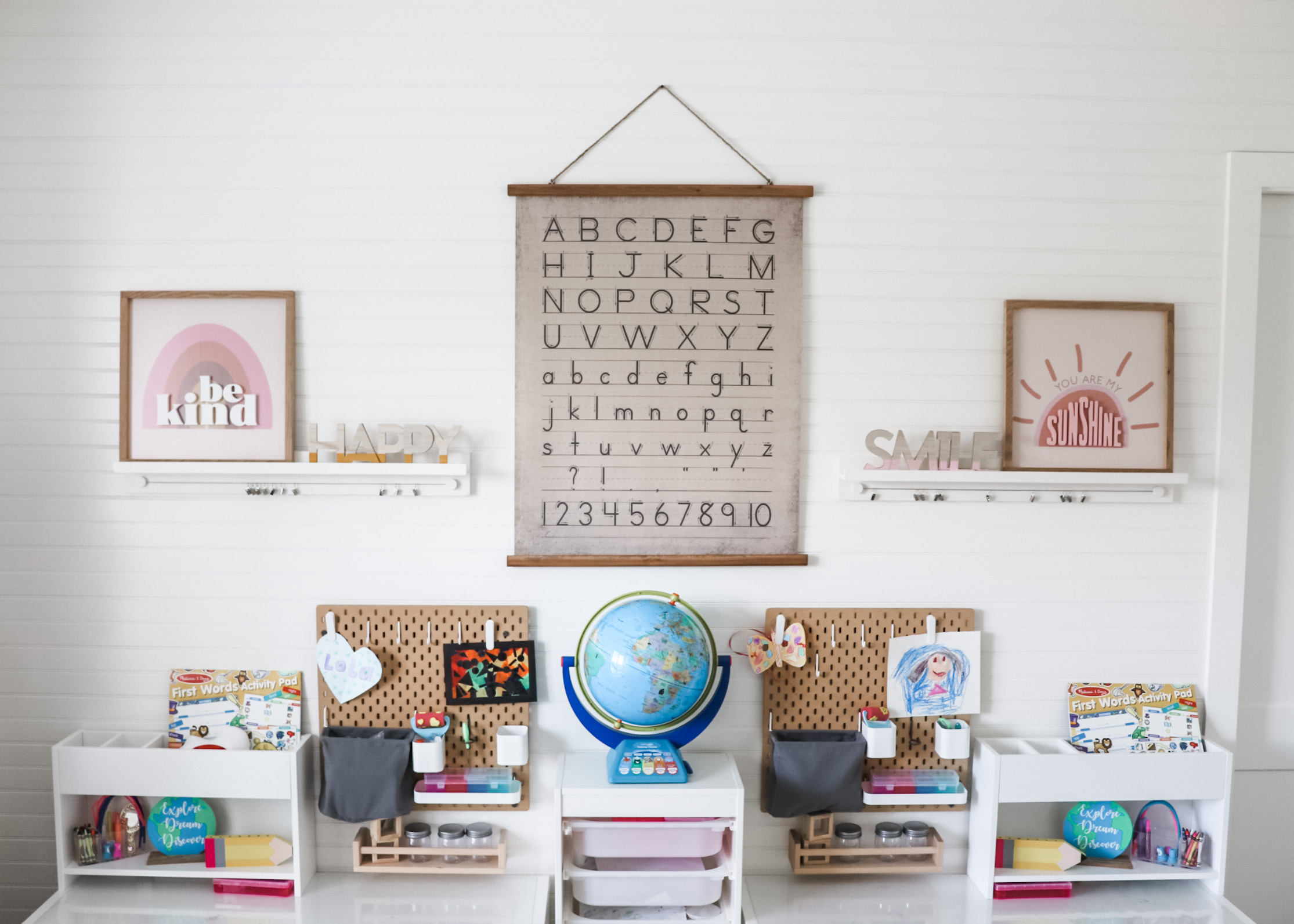 Functional Homeschool Desk Ideas for Elementary School