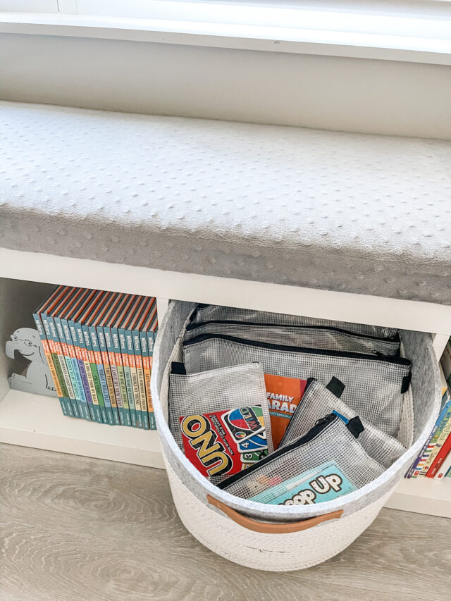 How to Store Puzzles and Games in Bags - Oh Happy Play