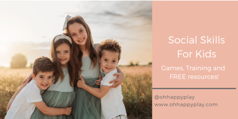 Social Skill Resources For Kids: FREE Printable - Social Skills for Kids